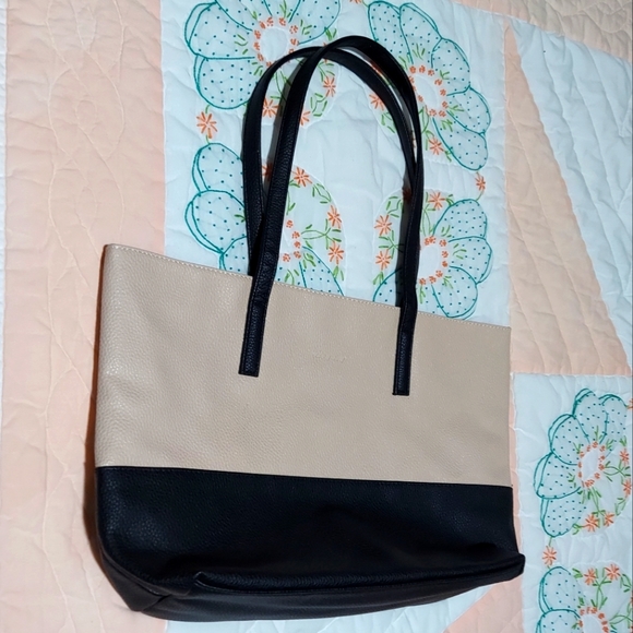 Mary Kay | Bags | Mary Kay Limited Edition Black And Tan Tote Bag Large ...